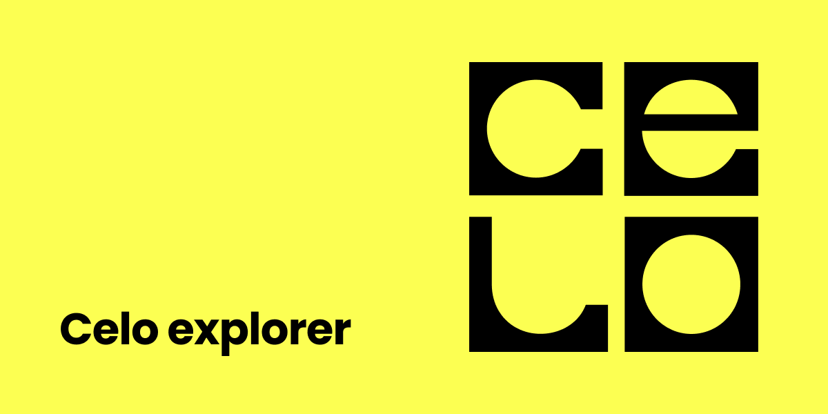 Celo Mainnet blockchain explorer - View Celo Mainnet stats | Blockscout